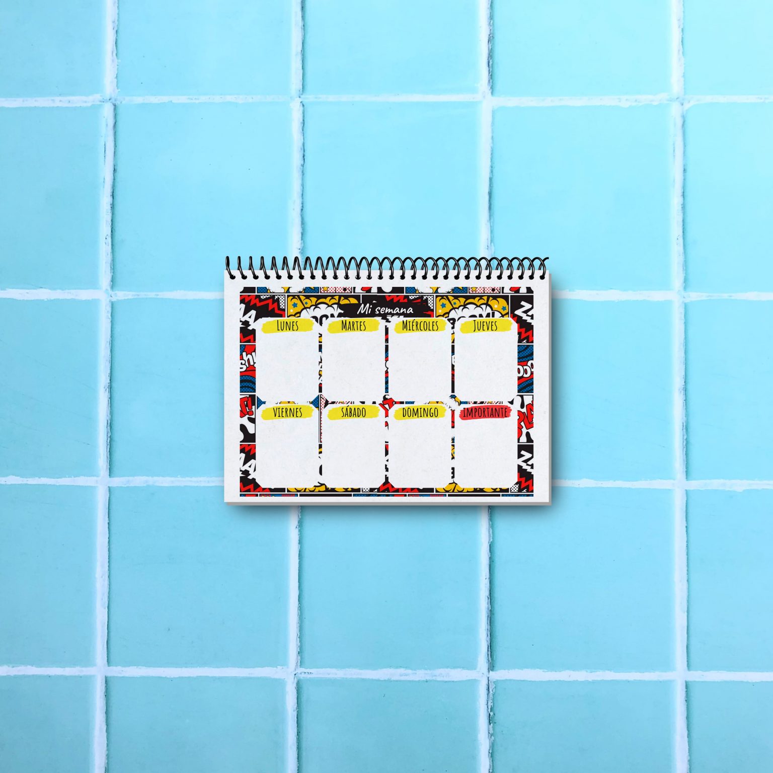 Planner Semanal Comics - Dreamstore